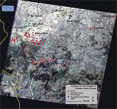 DARFOUR : la destruction des villages met la population à la merci des ...